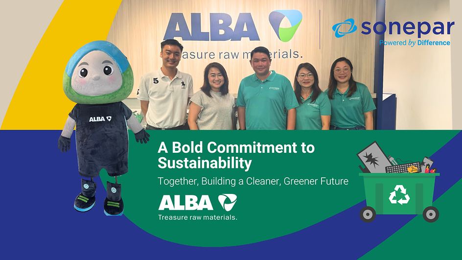 Sonepar Singapore Partners with ALBA E-Waste Smart Recycling as part of ...